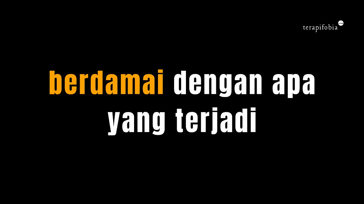 Berdamai dengan Keadaan. #9: Kunci dari semua masalah | by Bima ...