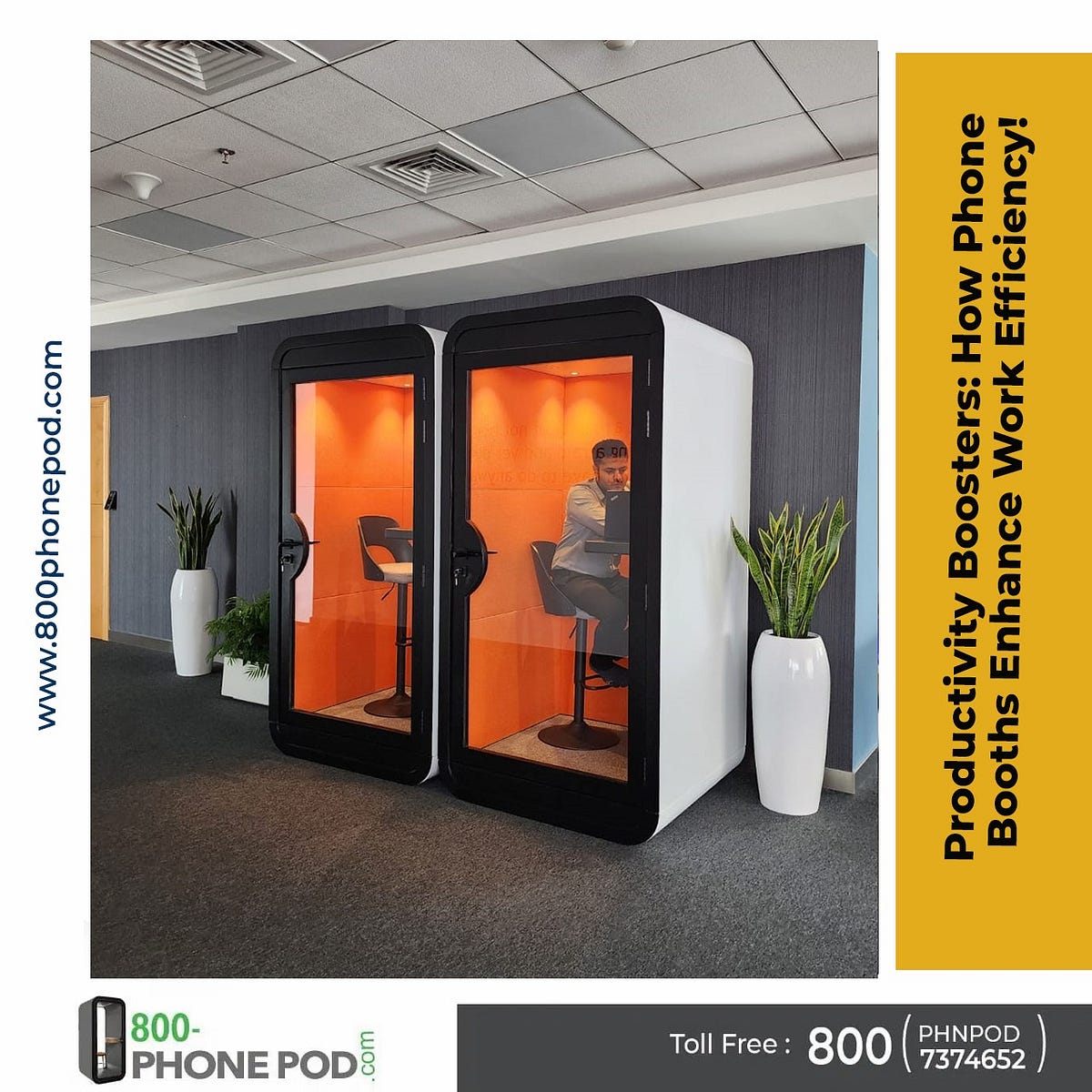 Productivity Boosters: How Phone Booths Enhance Work Efficiency! | by ...