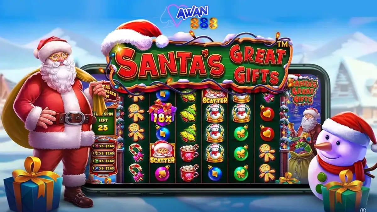 AWAN888: Slot Game Santa Great Gifts, Ulasan, Demo & Cara Jackpot | by ...