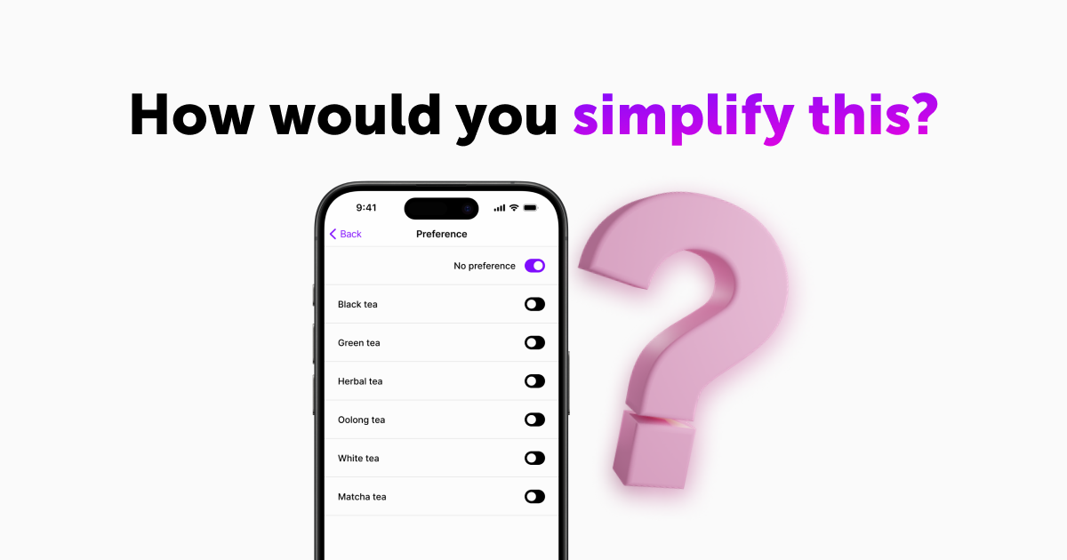 “Redesigning” Preference Page. Keep it simple | by Fiona Lim | UX ...