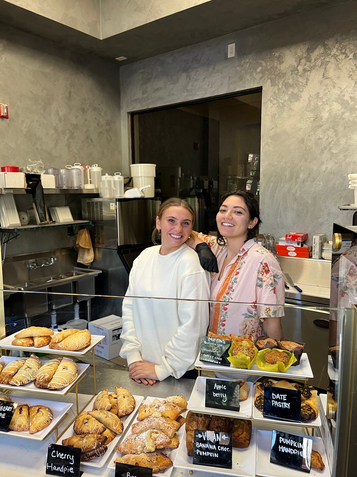 This is Kathryn Maull, an employee at Kraft Cafe and student at the ...