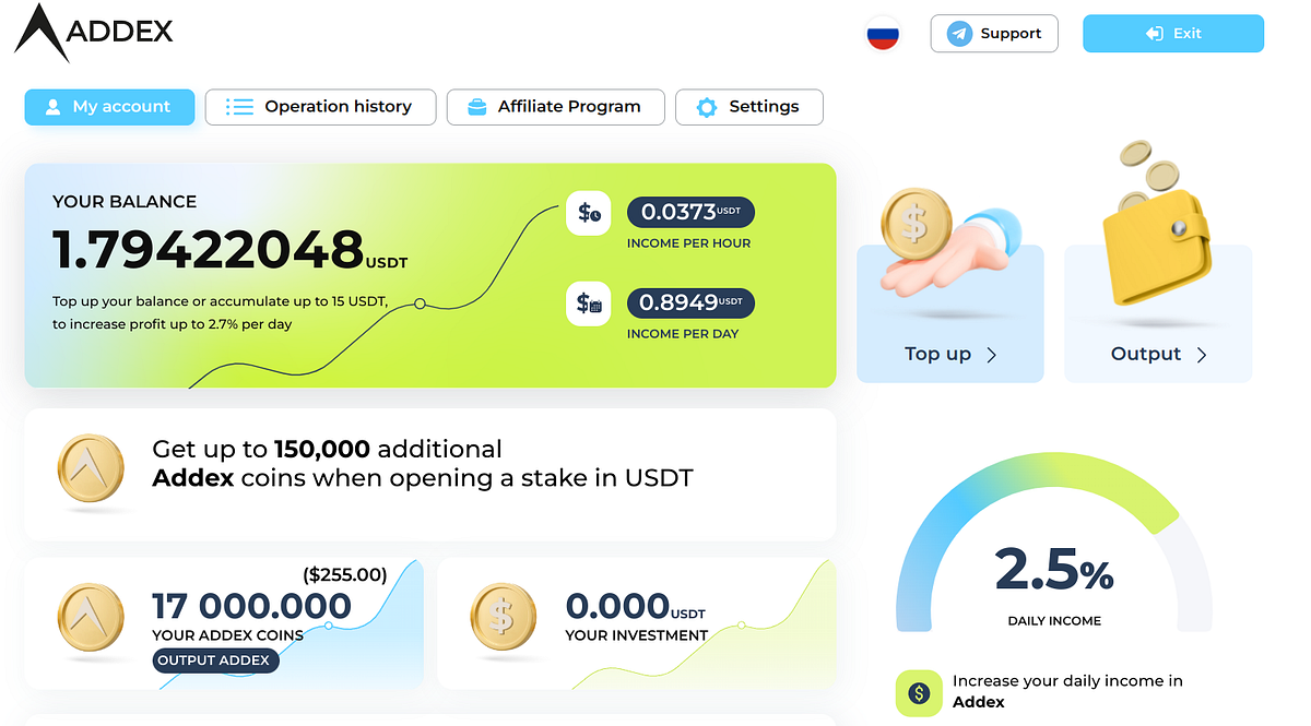 Solana’s Addex launched staking. The Addex team is conducting an initial… | by Ihor R. | Medium