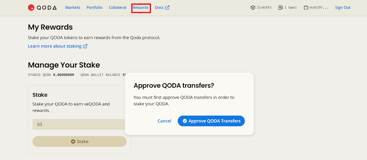Qoda Nasıl Yapılır: Staking. Qoda protokolünde stake edilmeye… | by Metin Turan | Medium