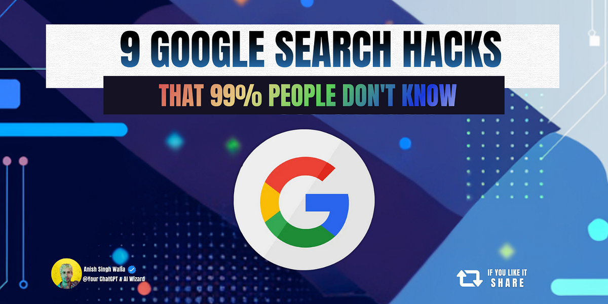 9 Google Search Hacks That 99% People Don’t Know | Cubed