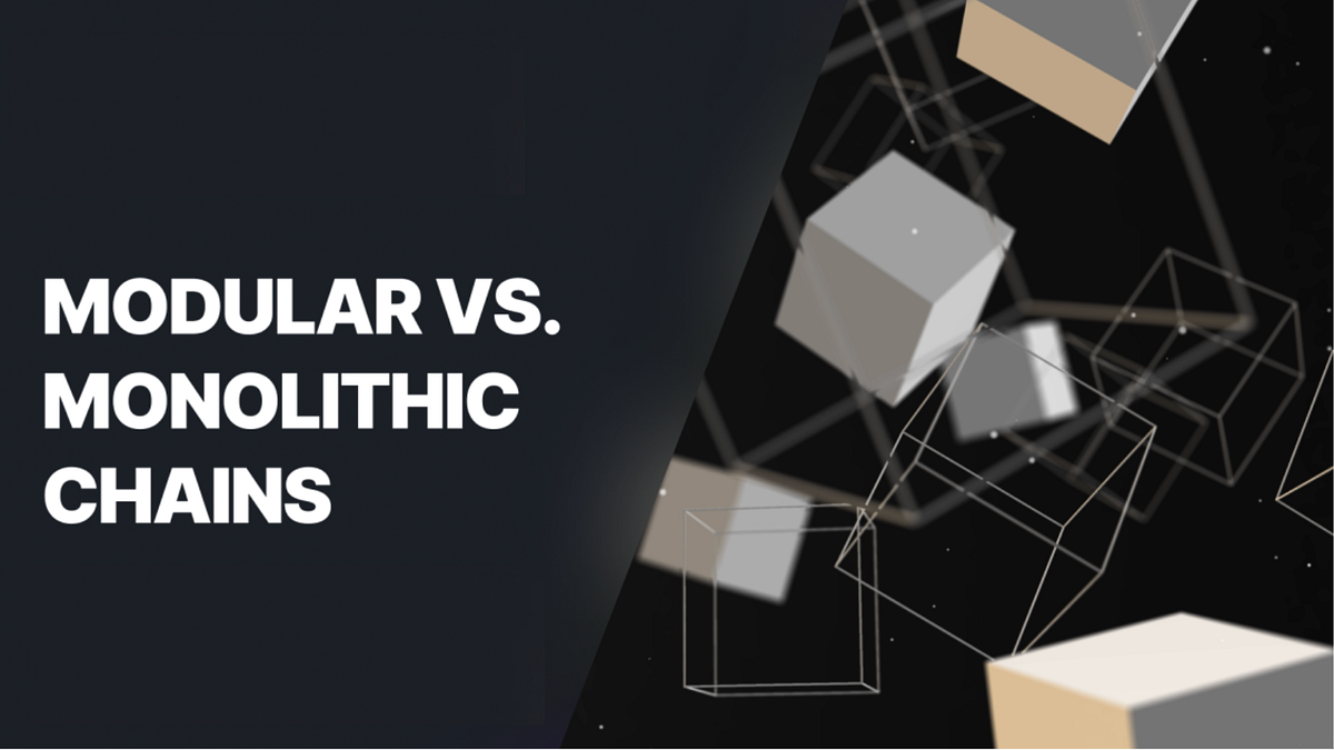 Modular VS. Monolithic Blockchains | by Ether Crunch | Coinmonks | Medium