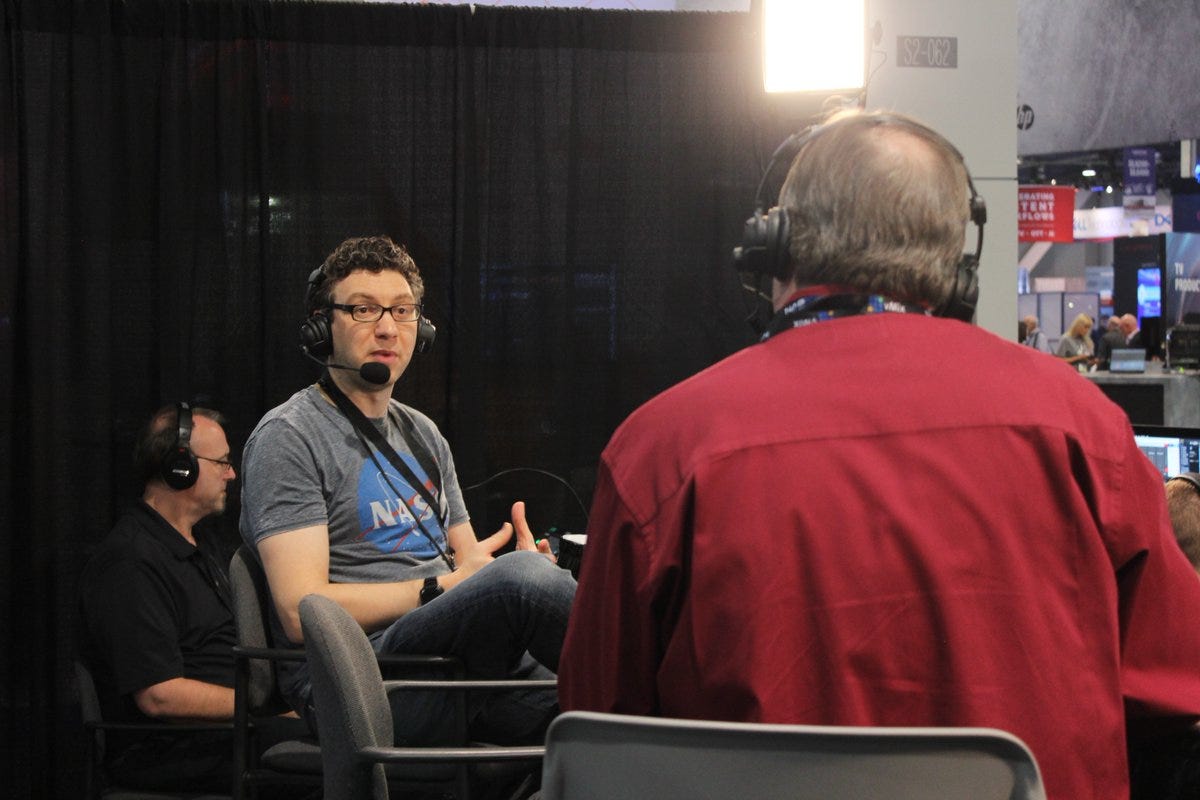 Aharon Rabinowitz of Red Giant | Interview snippets from NAB BuZZ 2019 ...