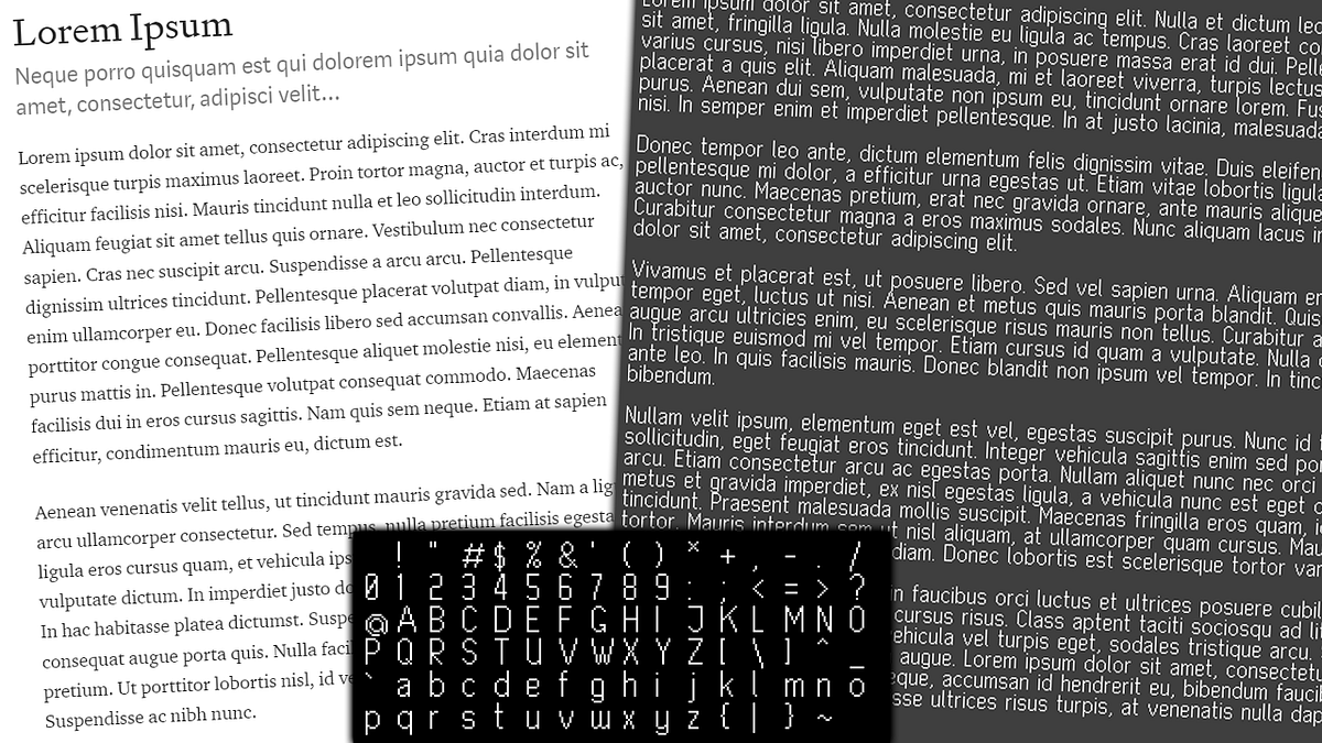What creating a simple font taught me about font design | by Christian Behler | UX Collective