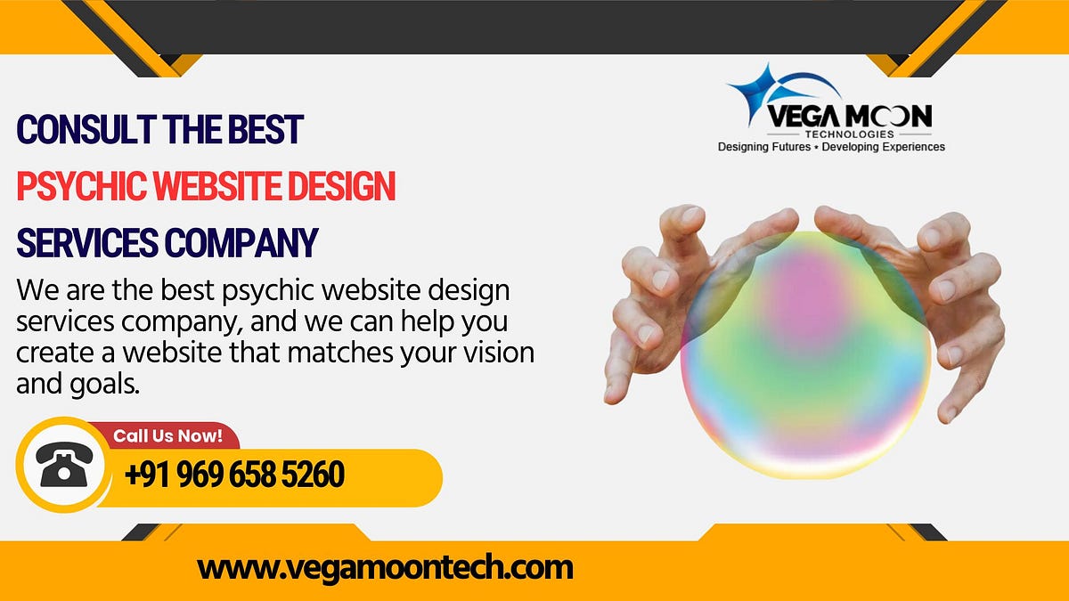 Consult the Best psychic website design services company - Vega Moon ...
