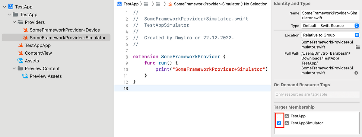 How To Run An Ios Project On Simulator With Embedded Frameworks Not