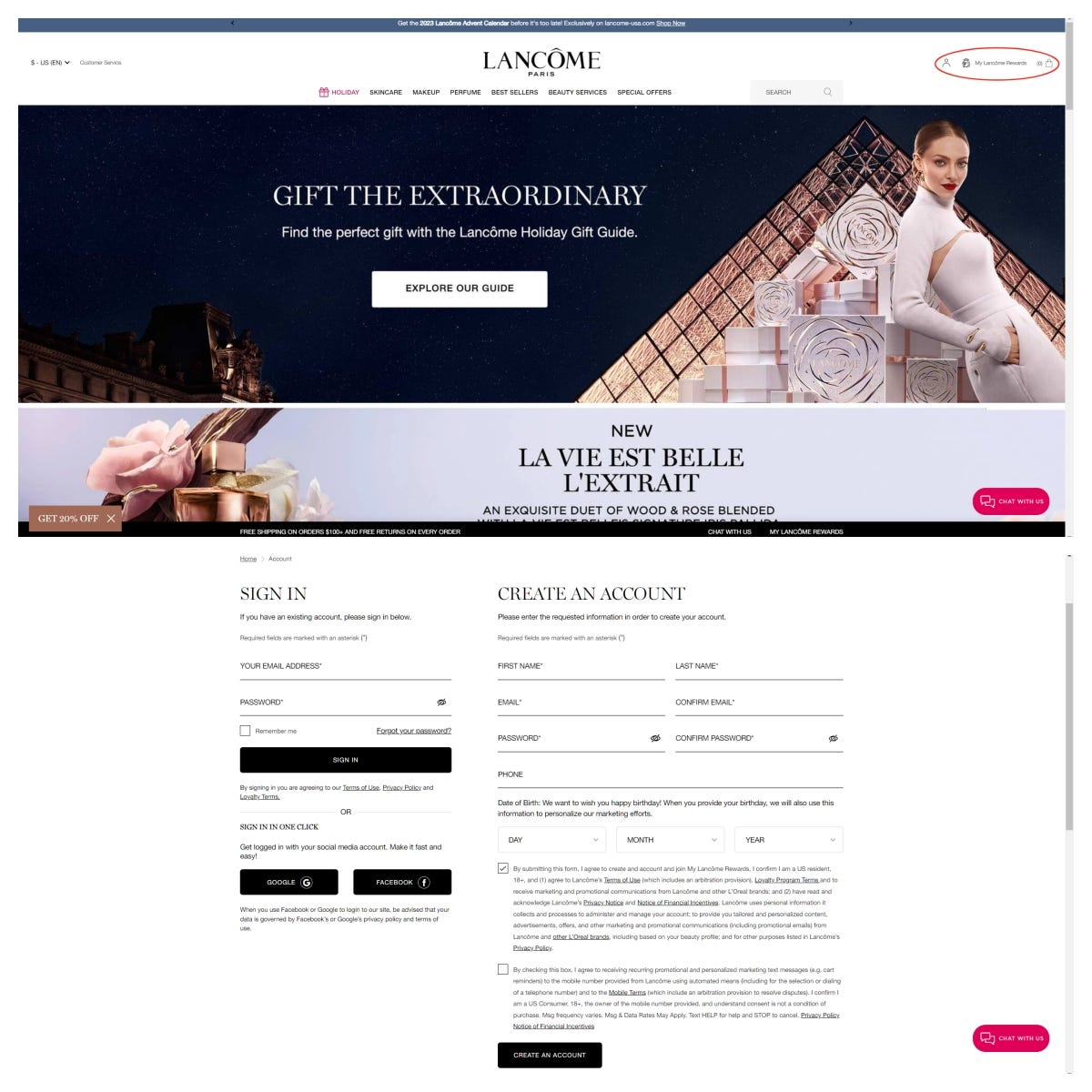 Lancôme’s email marketing experience | by Kai Zhang | Marketing in the ...