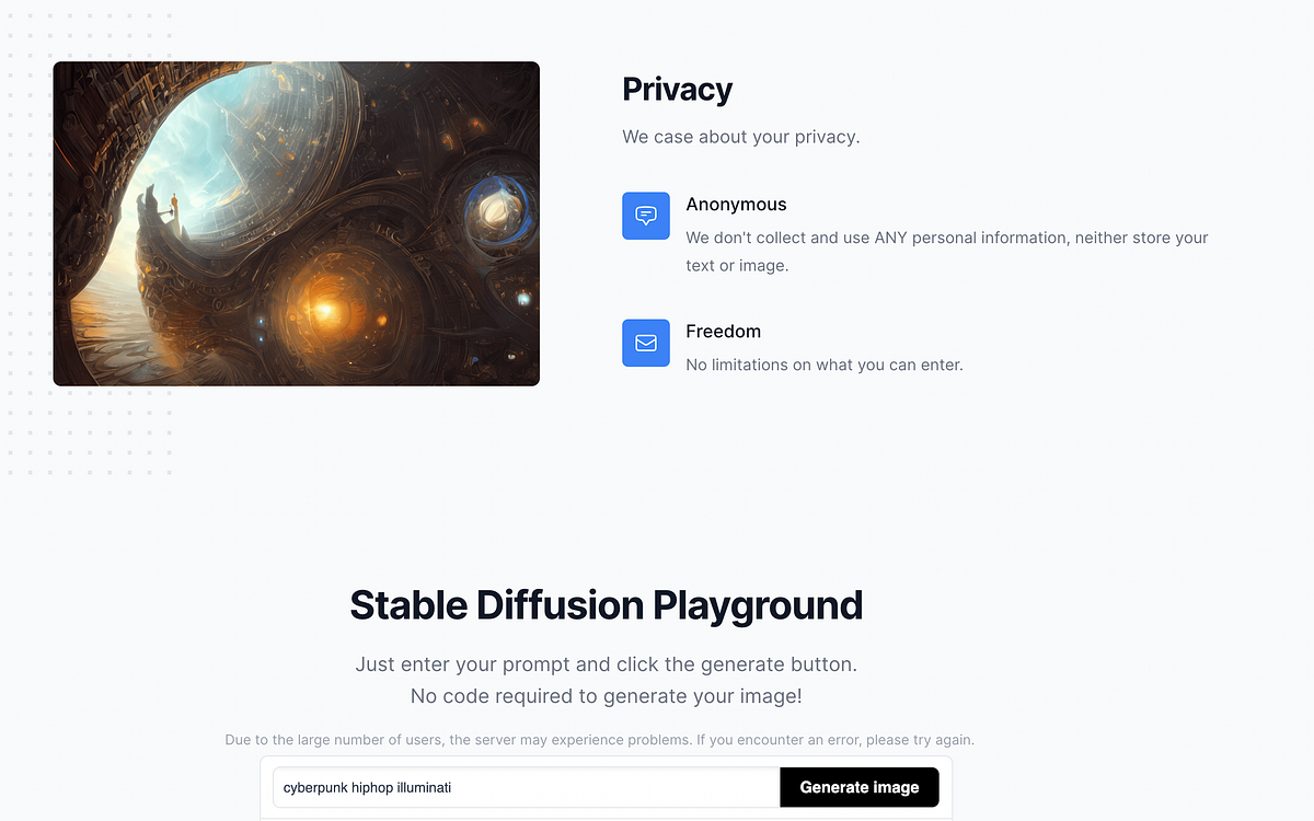 Stable Diffusion Online: A Game-Changing Text-to-Image Generator | by ...