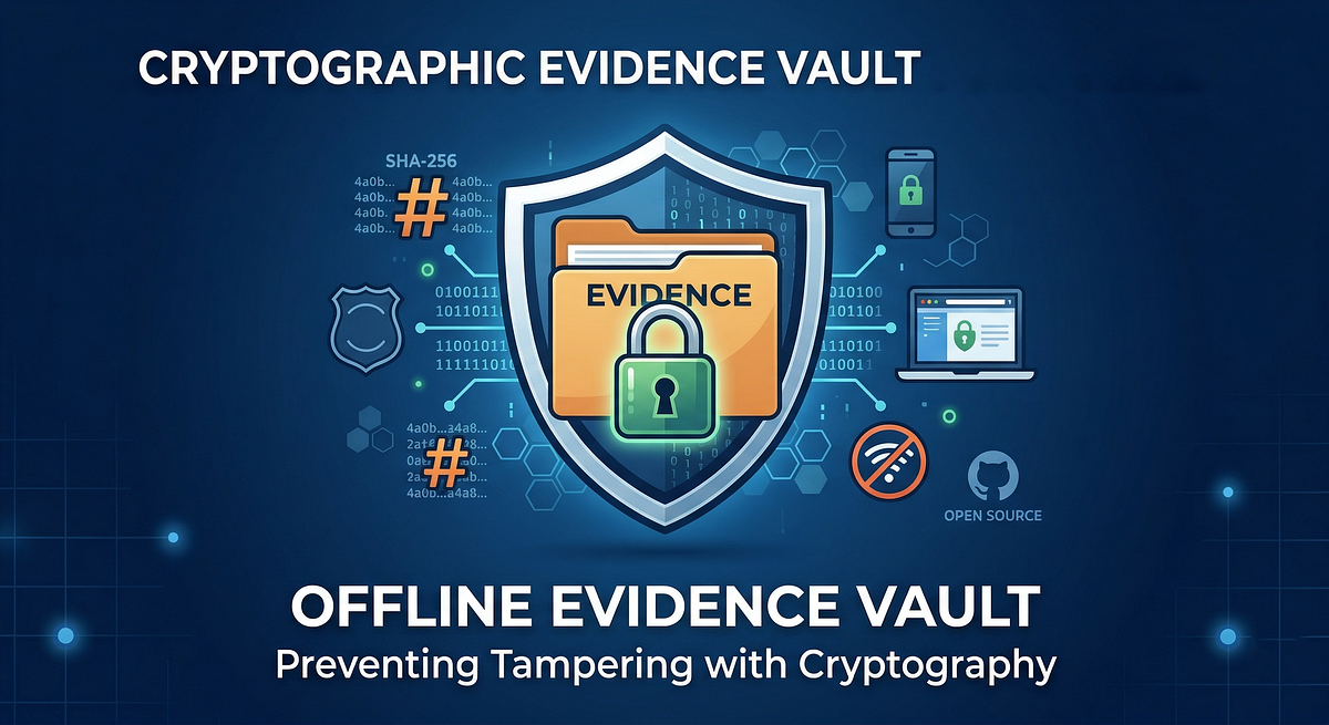 How I Built an Offline Cryptographic Evidence Vault (Open Source) | by ...