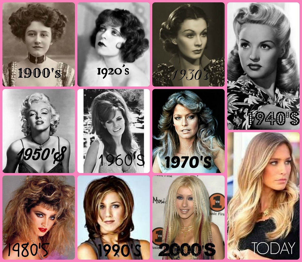 The History of Hairstyling: Trends Throughout the Decades from 1980 to ...