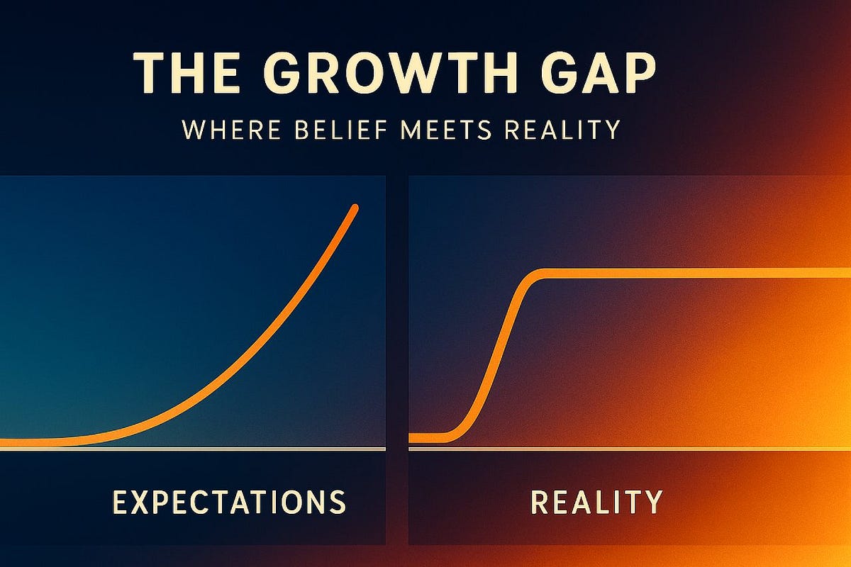 Business growth plateau. In the early stages of running a… | by Vlad ...