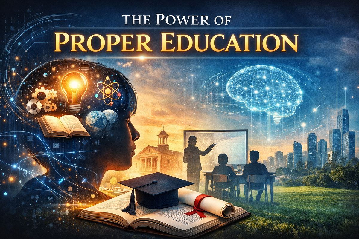 THE POWER OF PROPER EDUCATION. Why Awareness — Not Information — Is ...