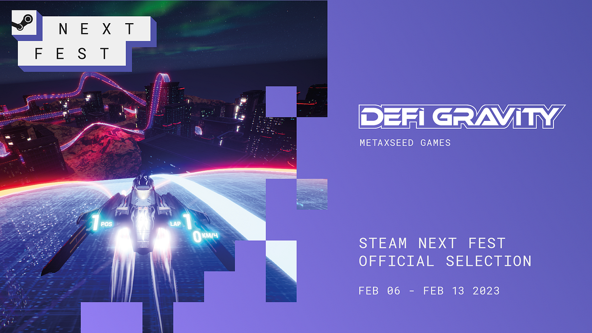 Defi-Gravity selected for Next Fest 2023 by Steam | by MXS Games | Medium