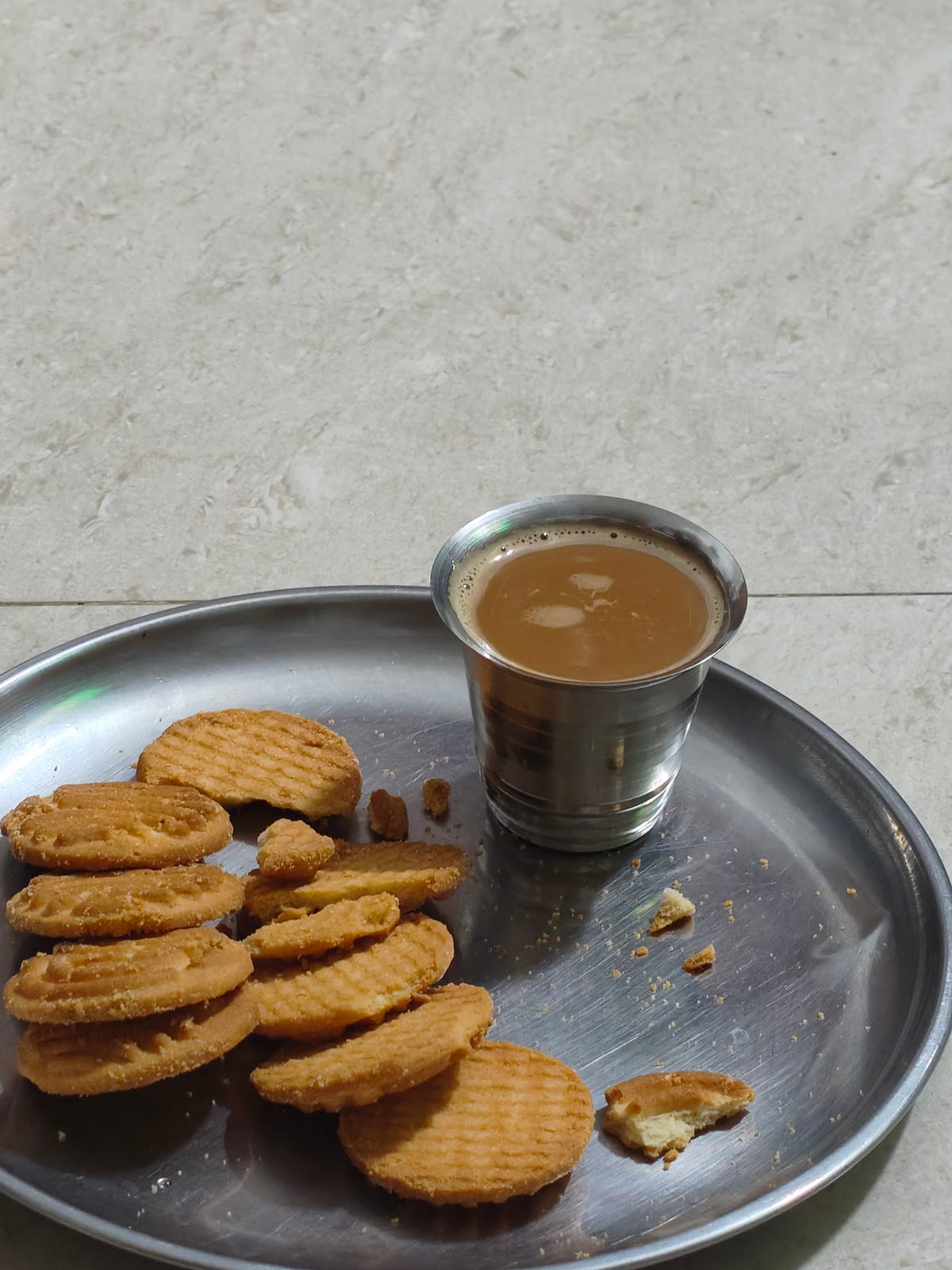 Tea and biscuits! A good, indeed very good combo.. Who doesn’t love tea ...