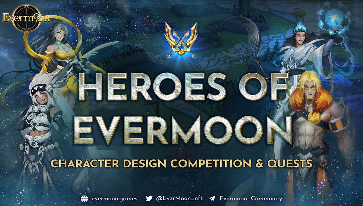August Arena: Heroes of Evermoon. 🏰🎨 “Heroes of Evermoon”: Character ...