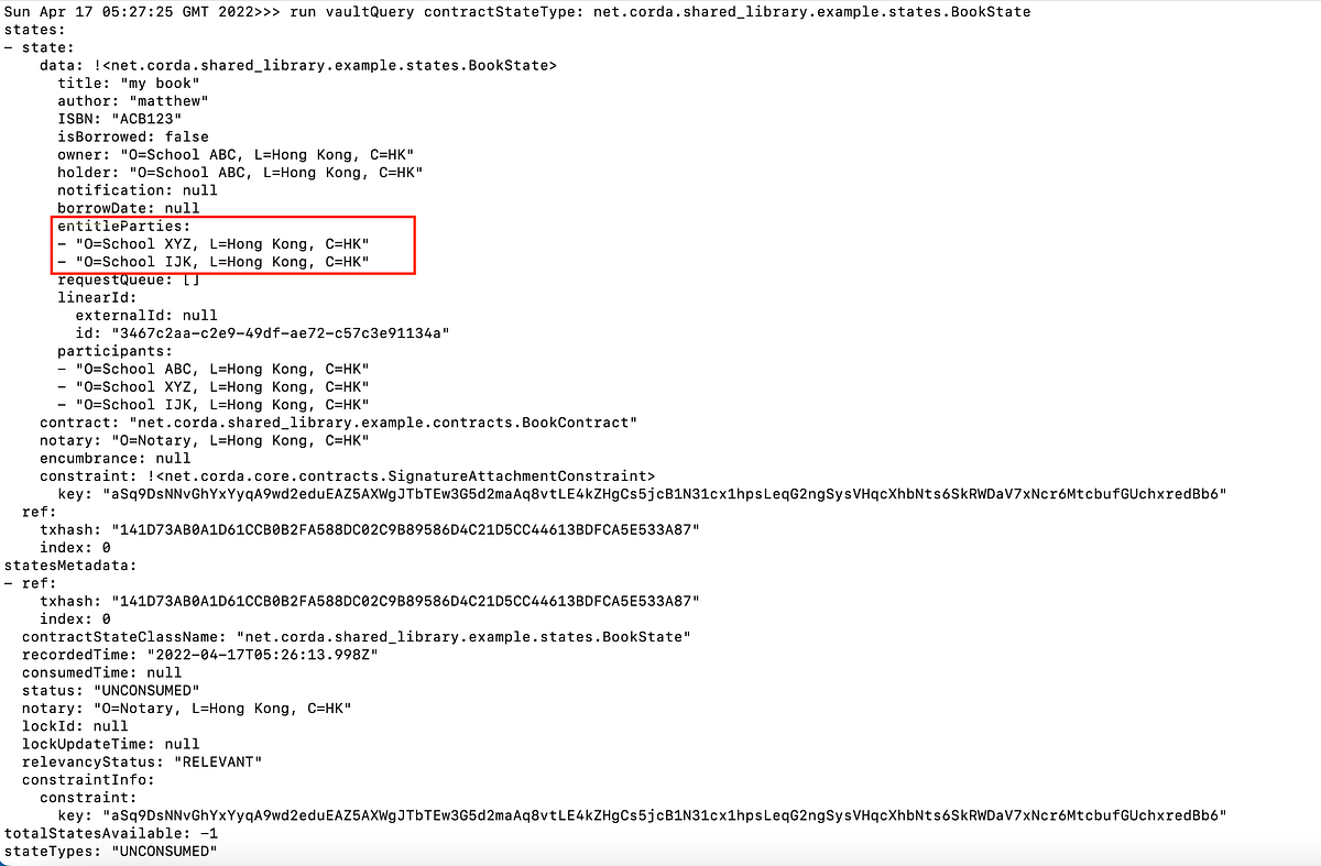 Cordapp example to illustrate privacy | by Matthew Leung | Coinmonks | Medium