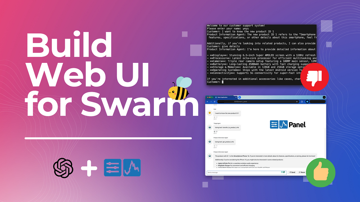 How to Build a WebUI for an OpenAI’s Swarm Application | by Yeyu Huang | Level Up Coding