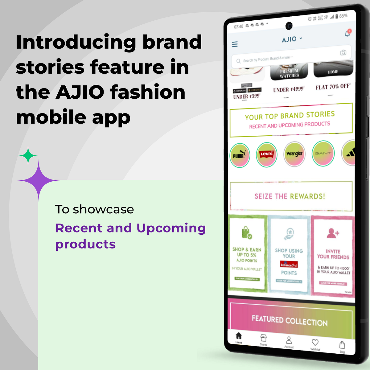 Building brand narratives of recent and upcoming products in AJIO: a ...