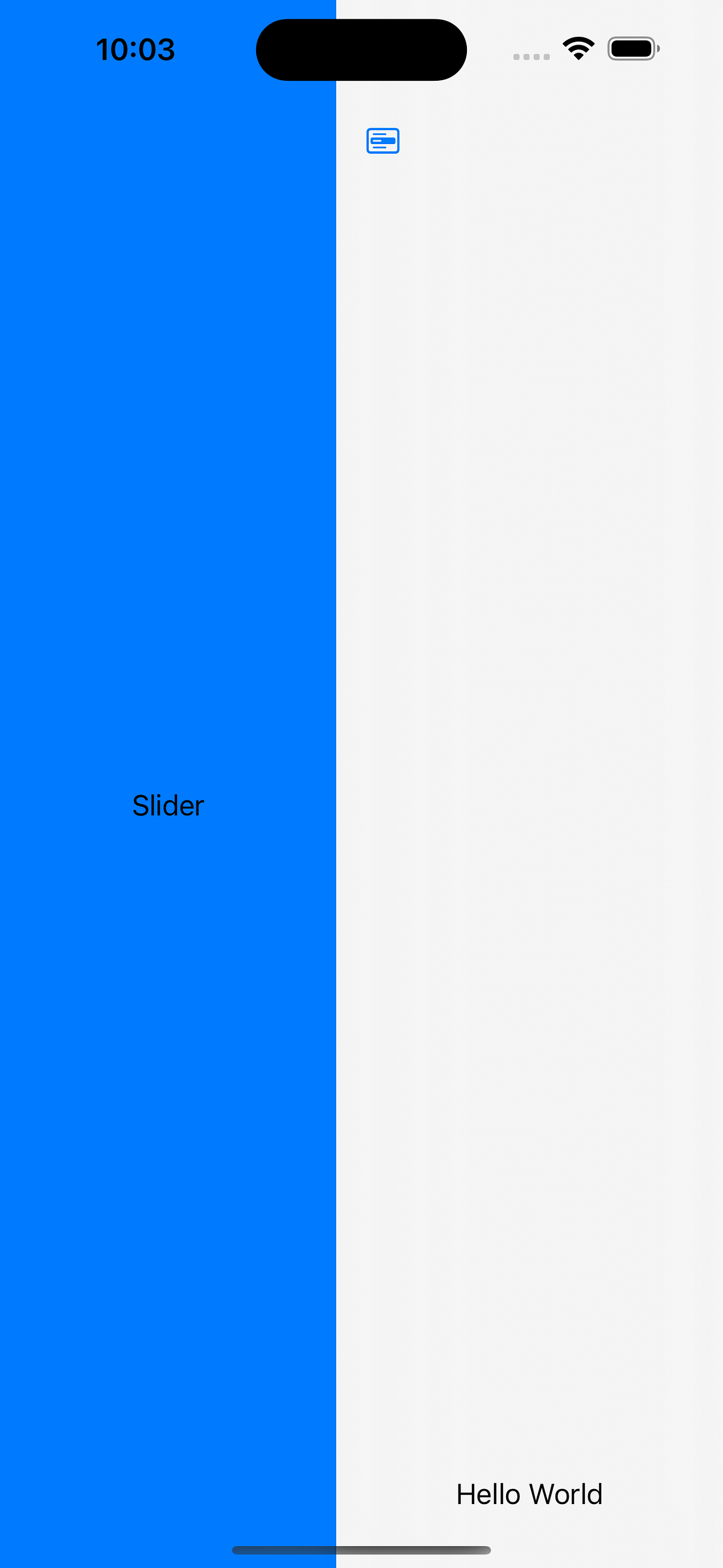 Create a slider menu in SwiftUI - Amit Srivastava - Medium