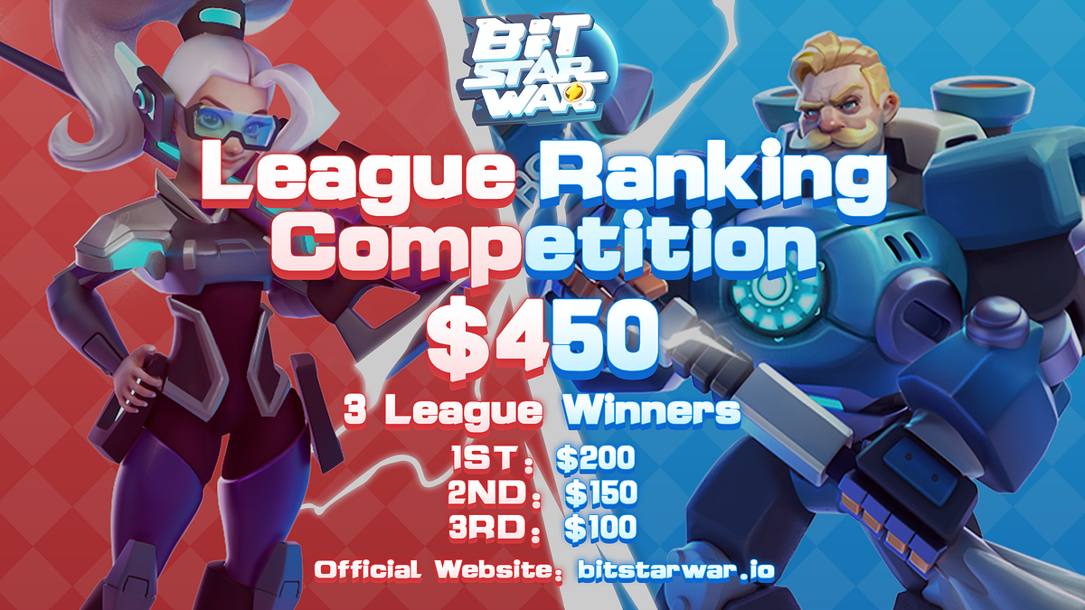 Alpha:League Ranking Competition Coming | by BitstarWar | Medium