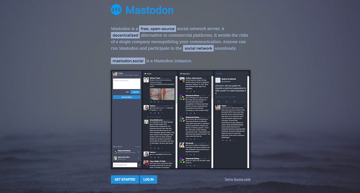 Mastodon: A Social Network For All Humans | by Christopher Sikkenga ...