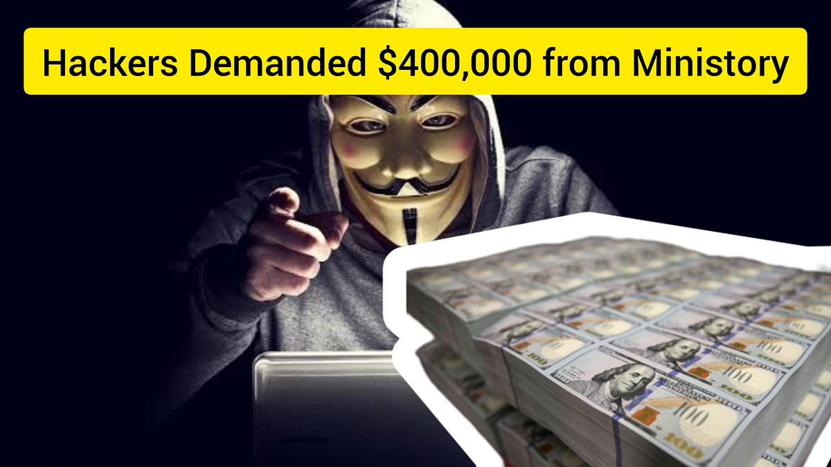 Hackers Demanded $400,000 From Ministory The hacker demands a ransom of ...