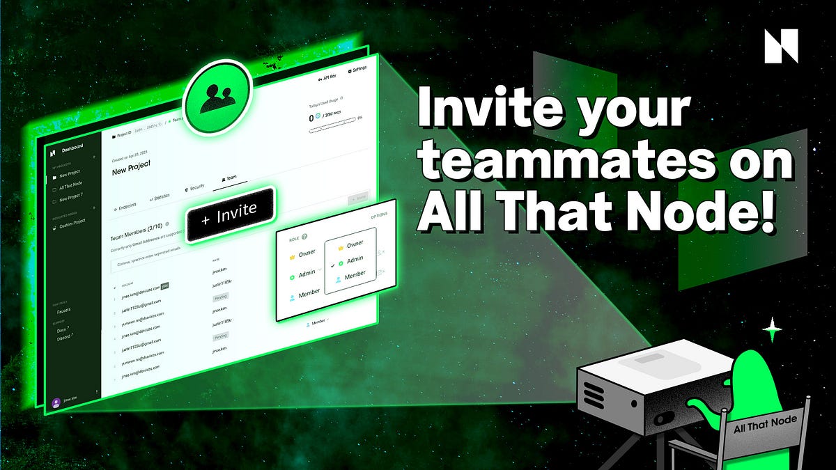 You can now invite your teammate on All That Node! | by Yunseon Na | DSRV | Aug, 2023 | Medium
