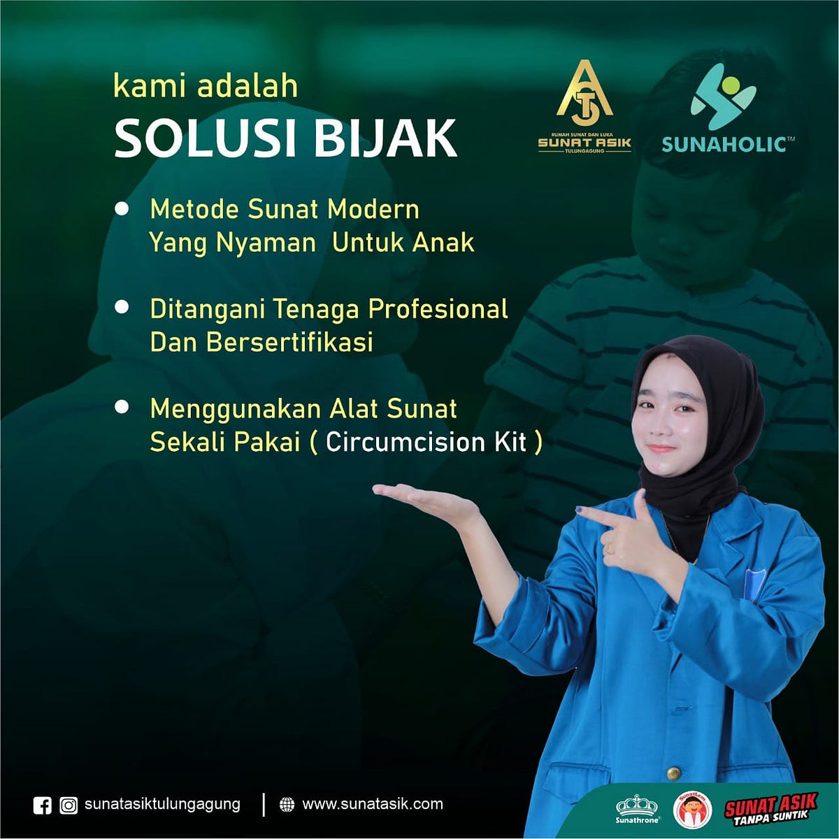 SUNAT NYAMAN, Tanggung Gunung Call/Wa 0812–1770–7788, Sunat Modern ...