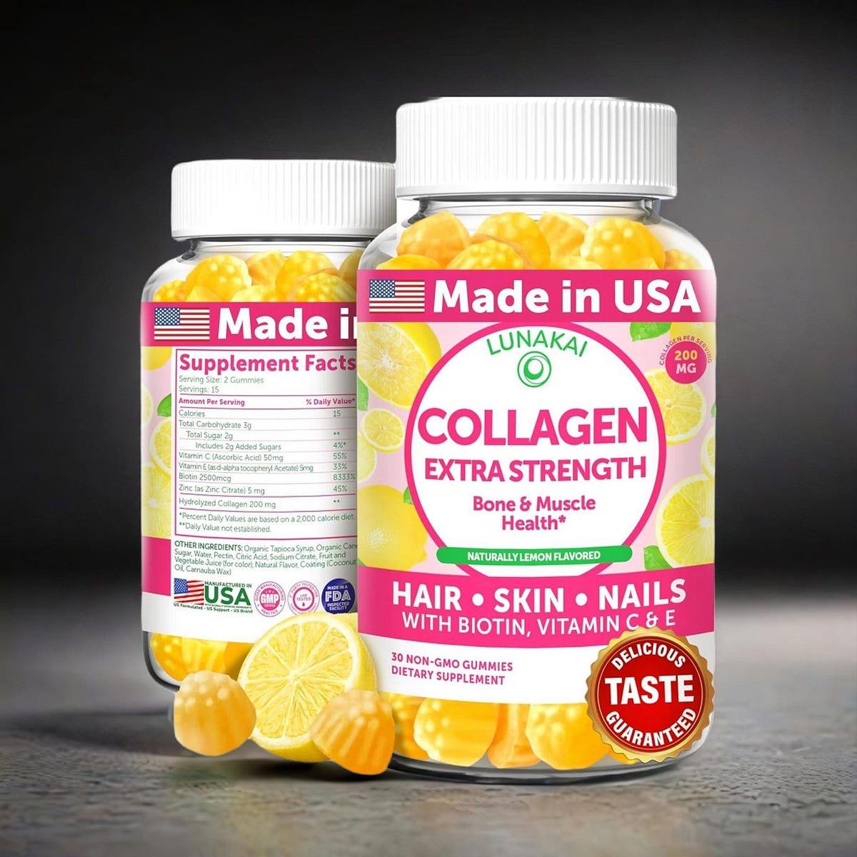 Collagen Gummies for Women and Men: Anti-Aging, Hair Growth, Skin Care Supplements | by ...