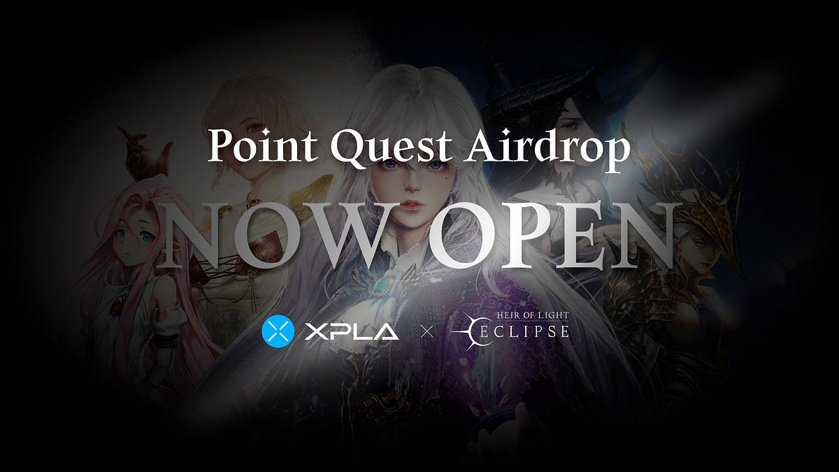 [Event] [XPLA x Eclipse] Point Quest Airdrop: Now Open! | by XPLA | XPLA | Medium