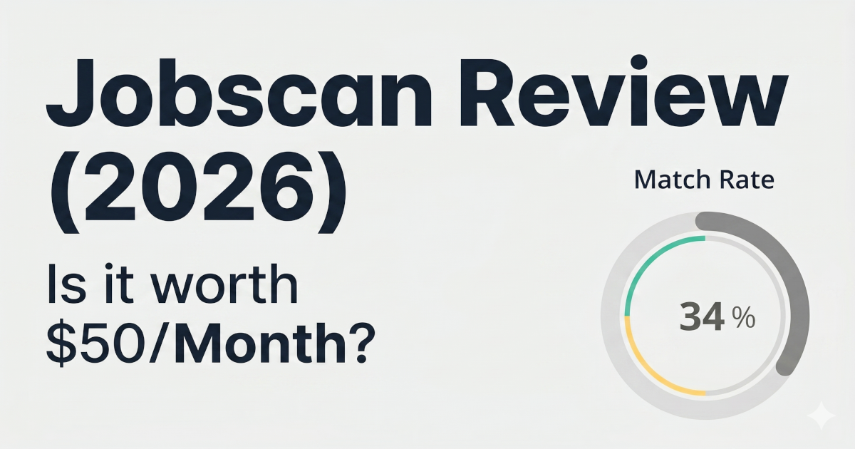 Jobscan Review and Alternatives (2026) | by Chester Liu | Apr, 2026 ...