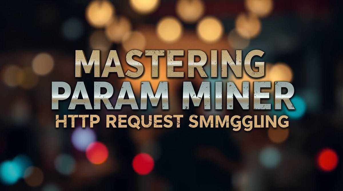 🧨 Mastering Param Miner & HTTP Request Smuggling: A Bug Bounty Hunter’s Deep Dive | by Kshahabaj ...