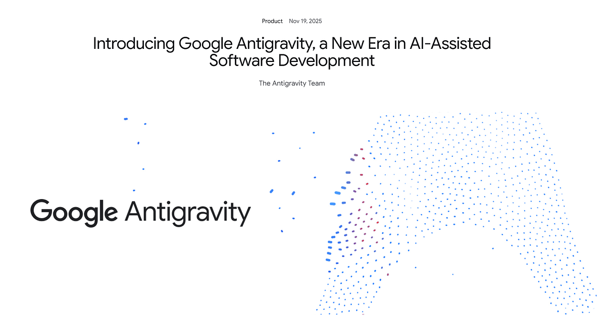 AntiGravity — A FREE AI Code Editor By Google — It’s Really Good | by Chris Dunlop | Realworld ...