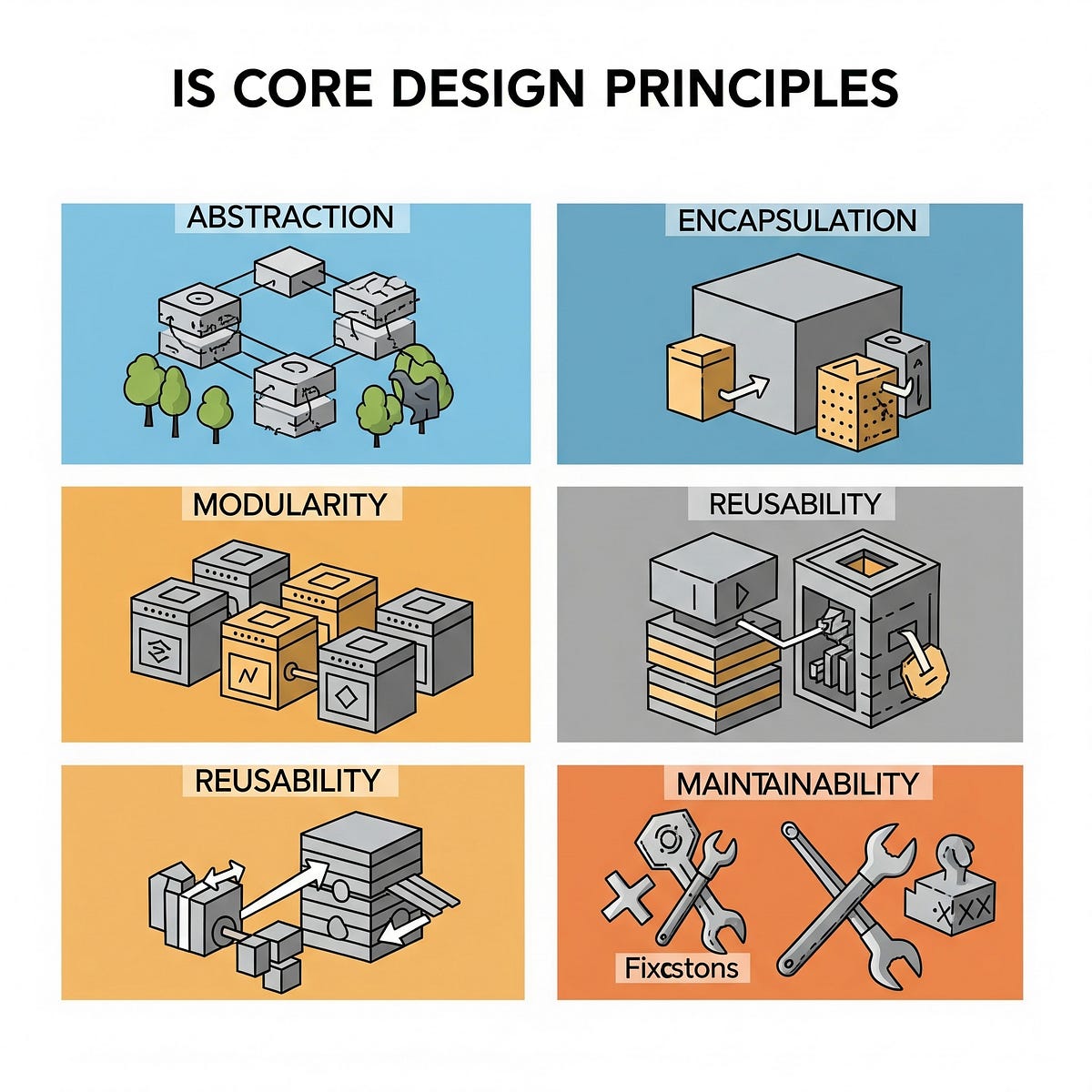 Difference Between Design Principles and Design Patterns | by Bahar ...