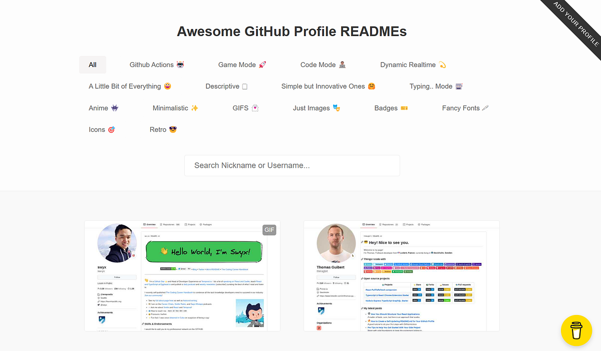 Elevate Your GitHub Profile with These Awesome Tools and Templates ...
