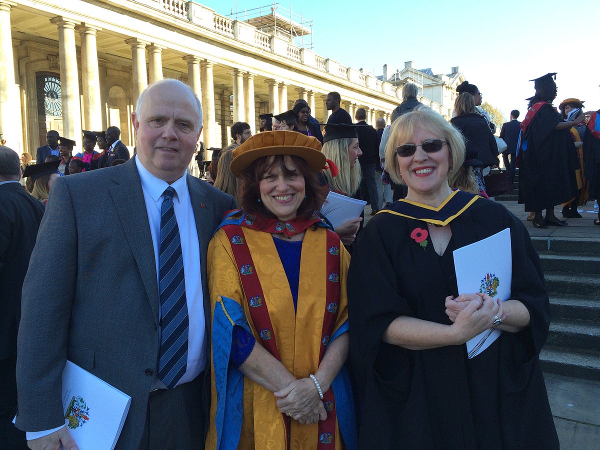 Margaret gets an honorary degree from University of Greenwich | by For ...