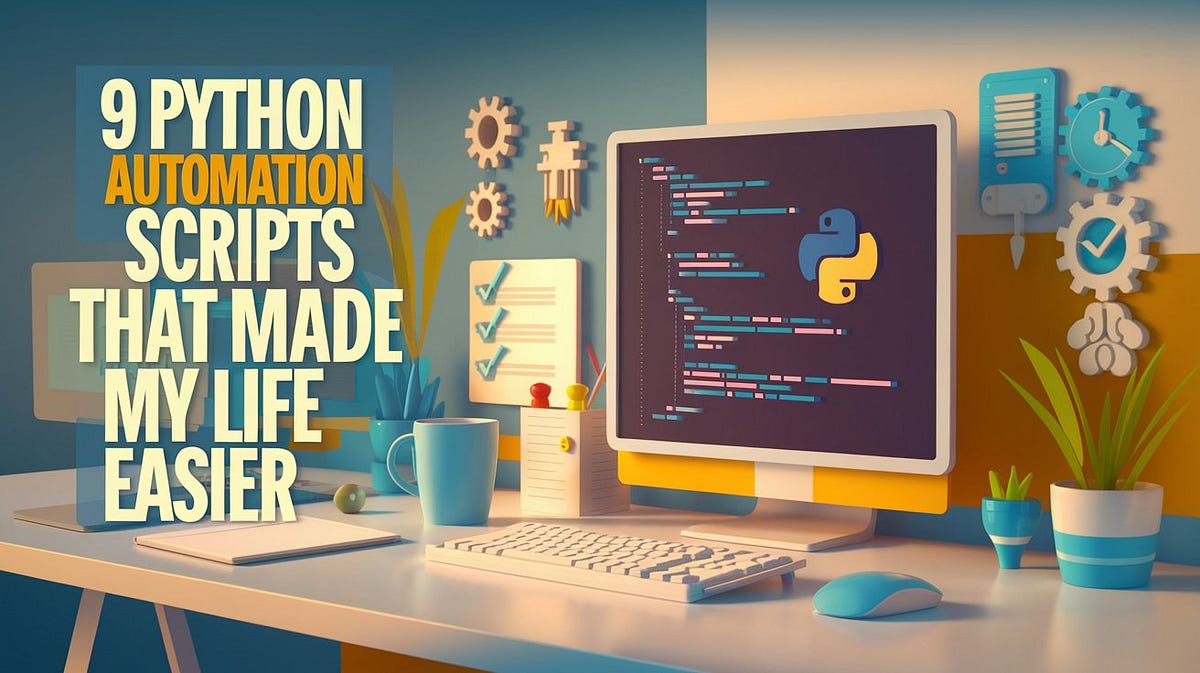 9 Python Automation Scripts That Made My Life Easier Python In Plain English
