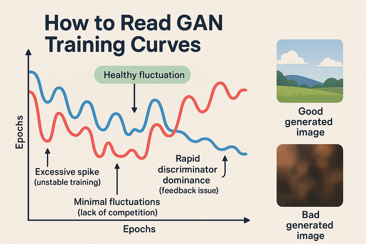 How to Read GAN Training Curves: A Practical Guide | by Kompitselidis ...