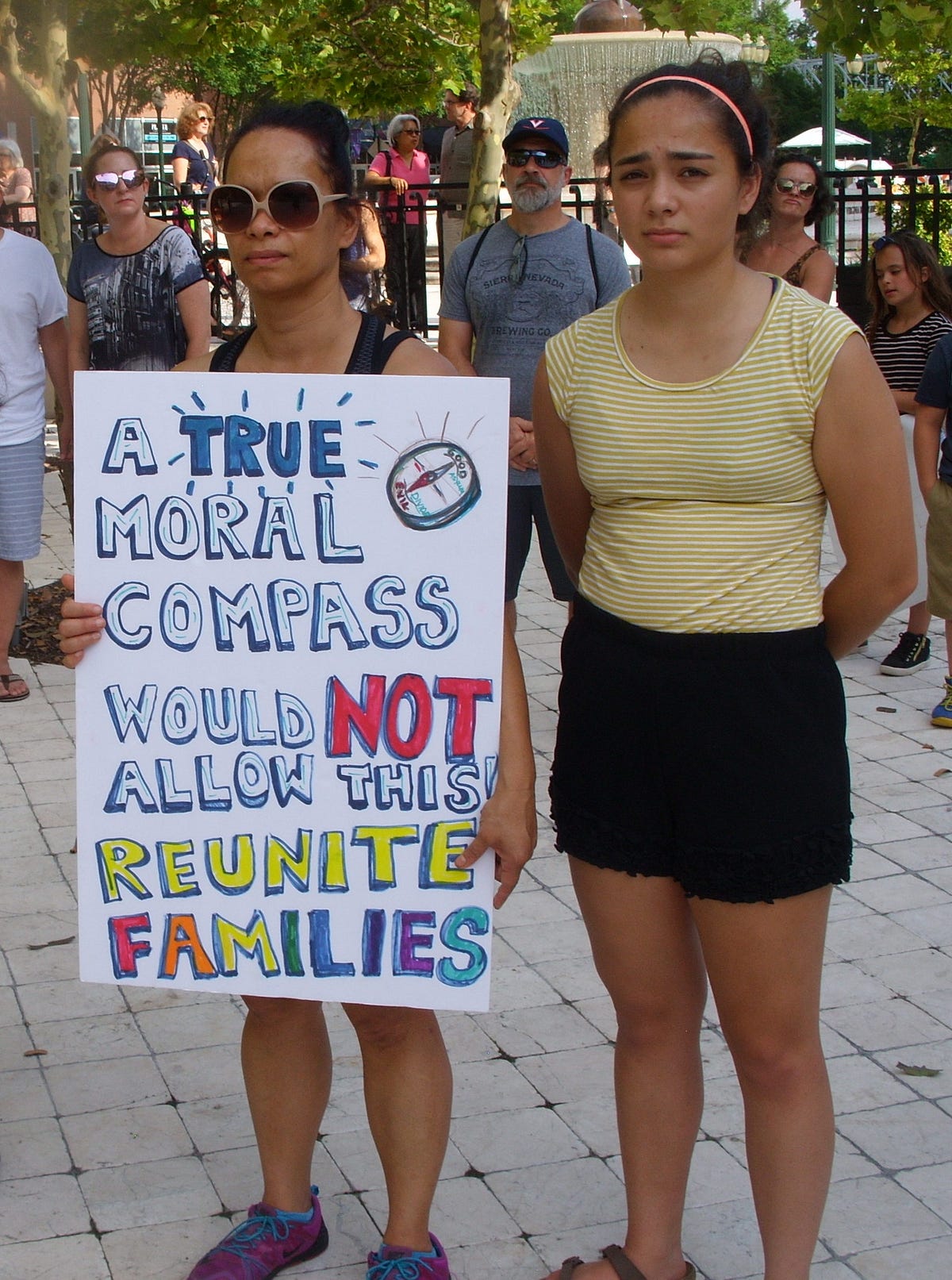 A Song Trumps Rhetoric at Virginia Beach Protest | by D.D. Delaney | Medium