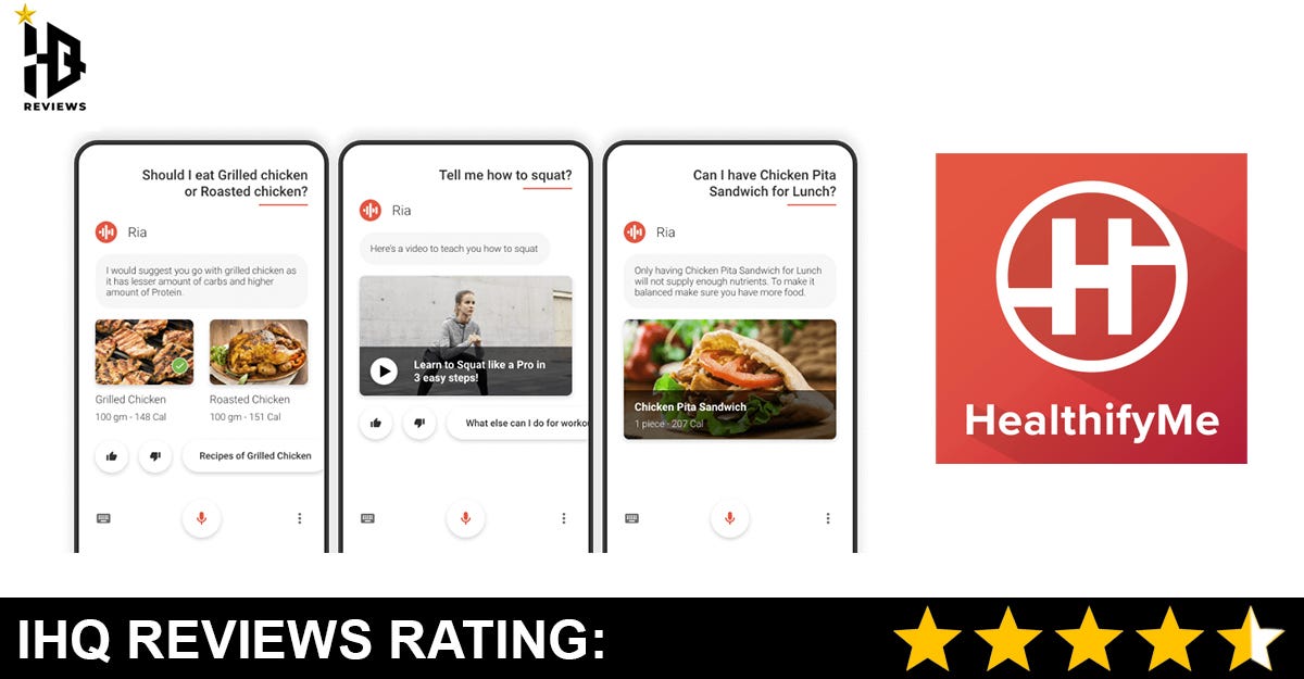 The Healthifyme App- Achieve The Body Of Your Dreams | by IHQ Reviews ...