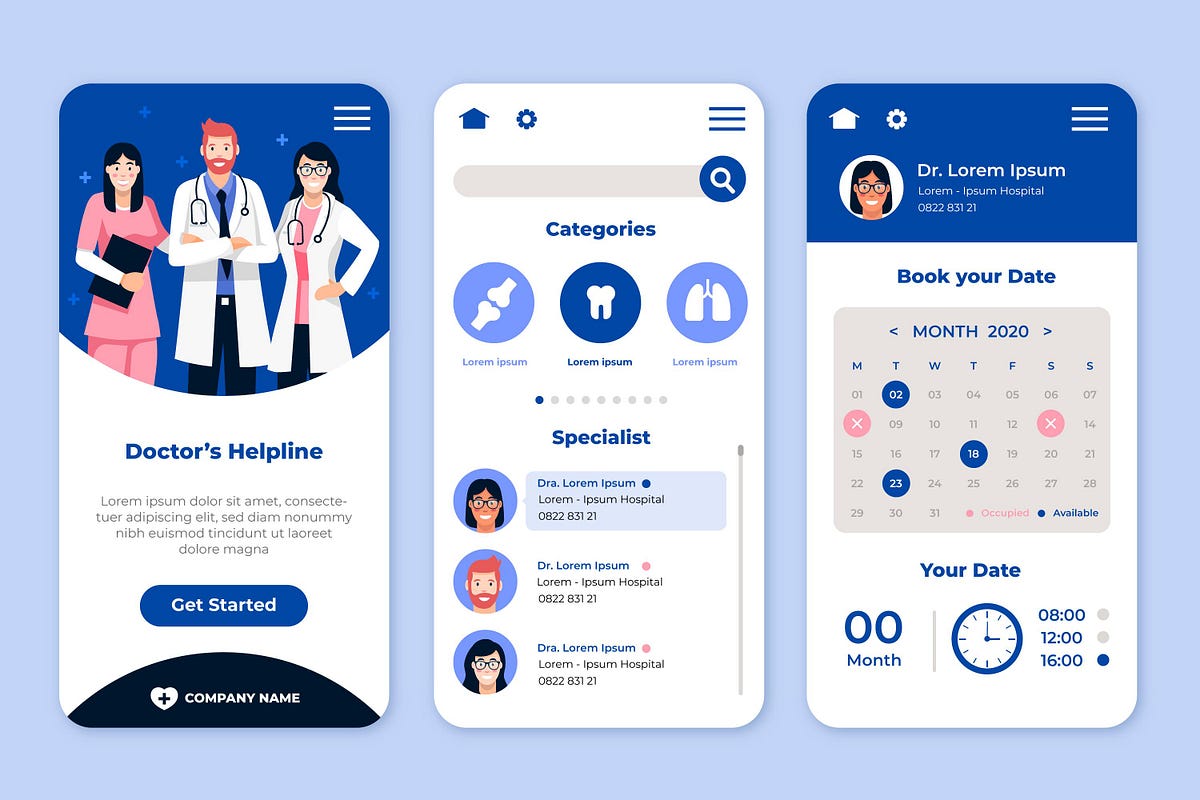Ui Design For Doctor Appointment Booking App By Aldi 11 Appointment