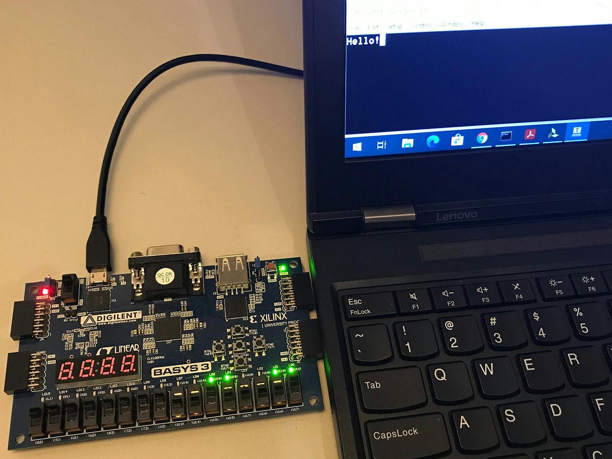 Designing a UART (Universal Asynchronous Receiver/Transmitter) based on ...