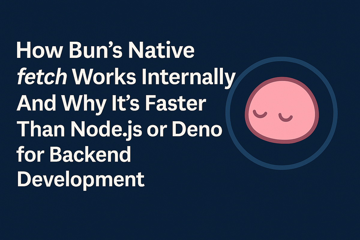 How Bun’s Native fetch Works Internally And Why It’s Faster Than Node.js or Deno for Backend ...