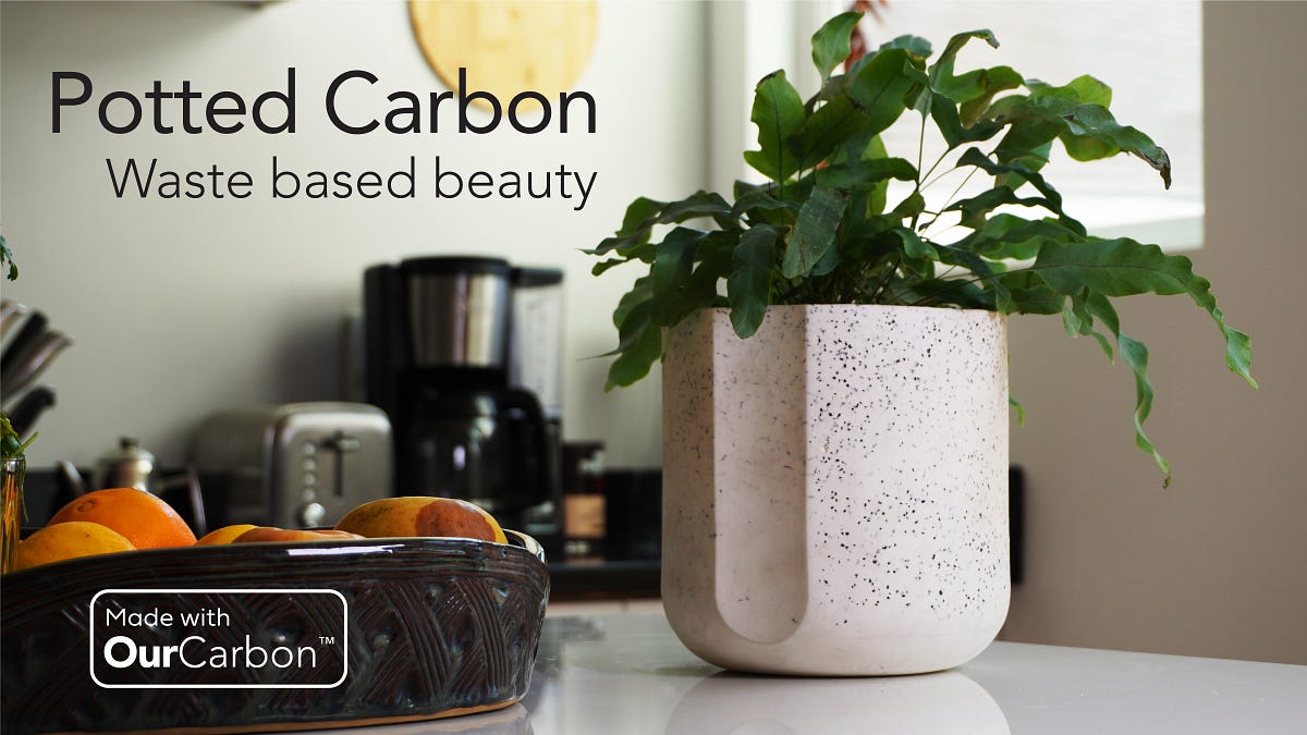 Sustainability, Potted: The Potted Carbon Planter | by Garrett Benisch ...