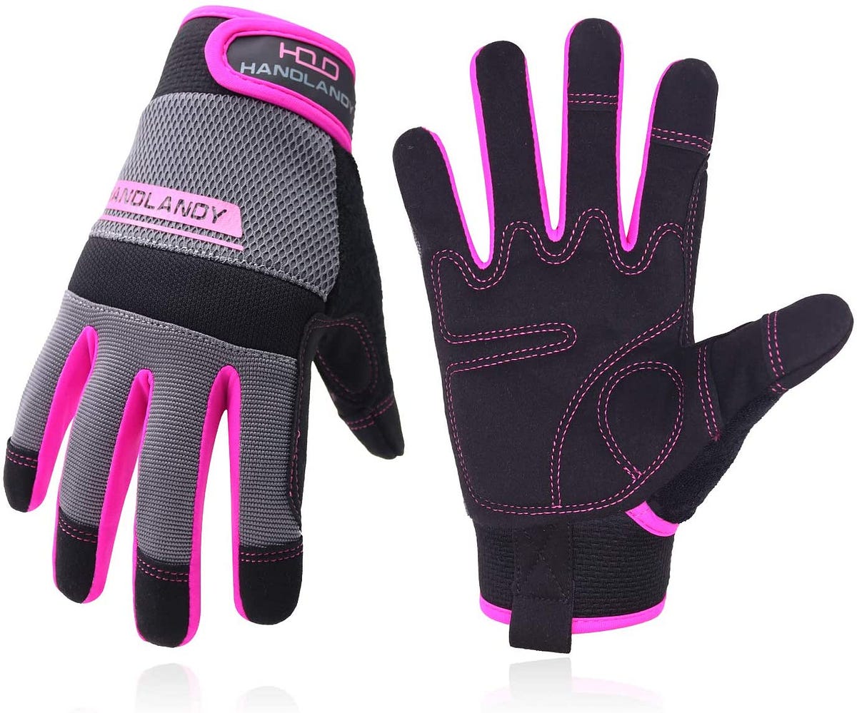 UltraLight Safety Work Gloves, Women Utility Work Gloves - all Rounder ...