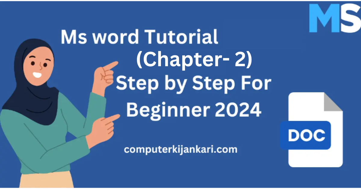 “Mastering MS Word: Chapter — 2 ” | by khairul bara khan | Oct, 2024 | Medium