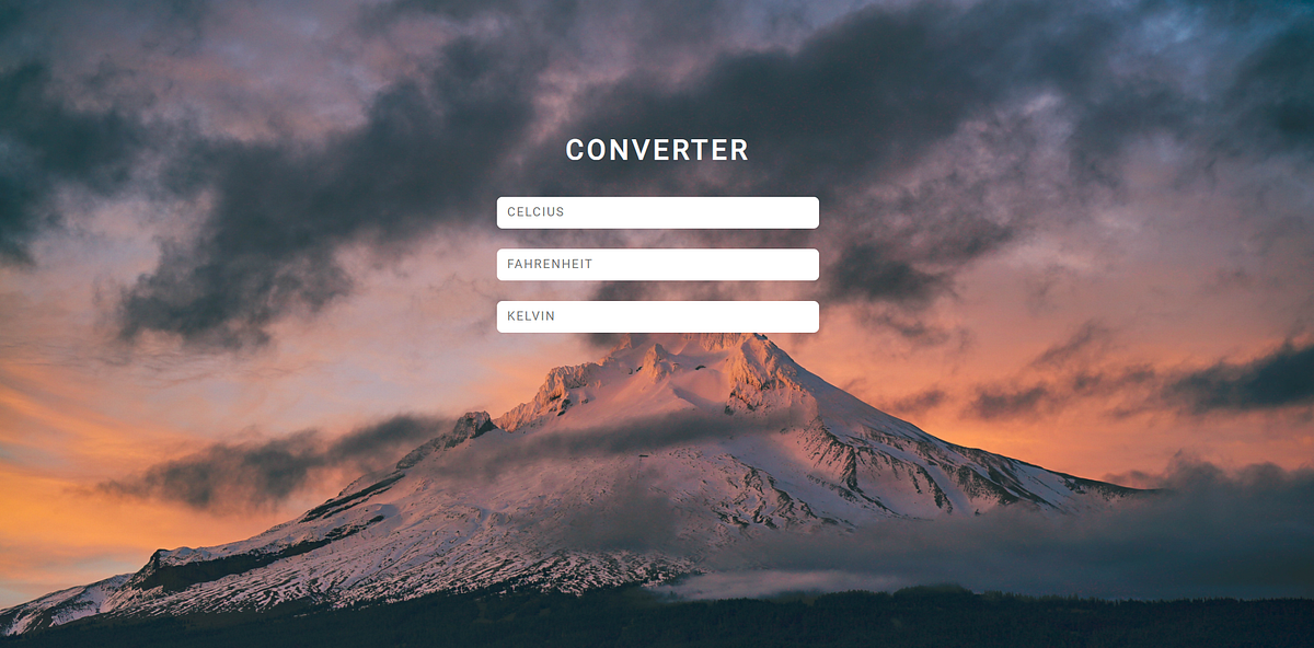 Build a Temperature Converter With Vanilla JavaScript | by Fahadul ...